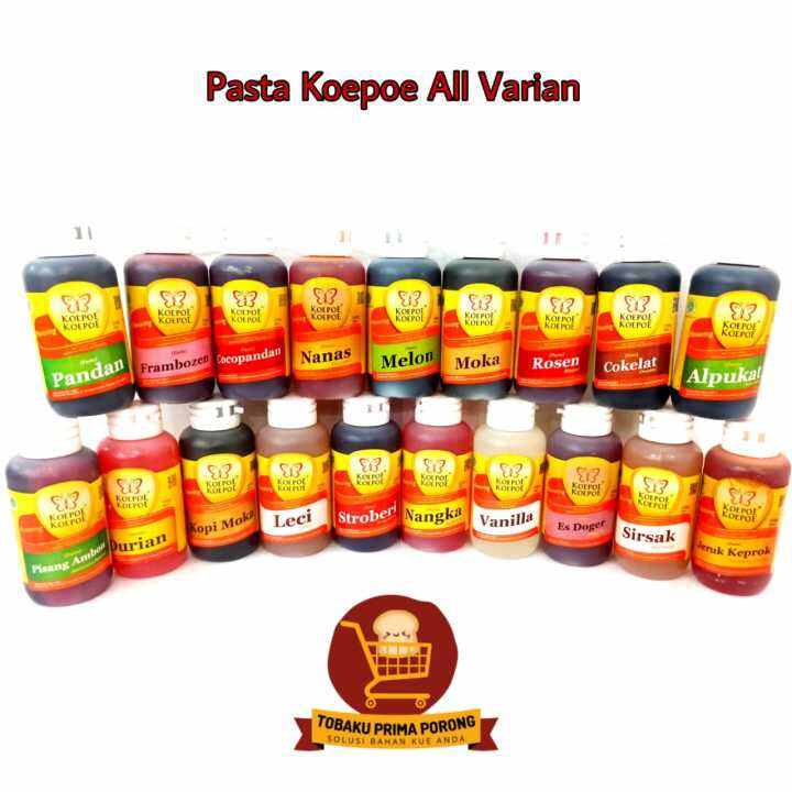 KOPOE KOPOE PASTA ALL VARIANS / perasa dan pewarna makanan | Lazada ...