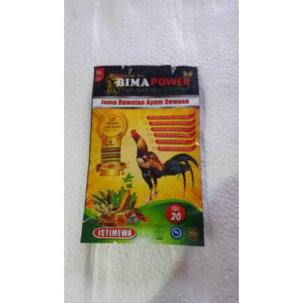 BIMA POWER..jamu rawatan ayam aduan herbal ayam tarung | Lazada Indonesia