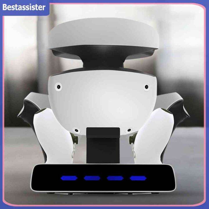 For PS VR2 Handle Charging Base VR Helmet Storage Stand VR2 Multi ...