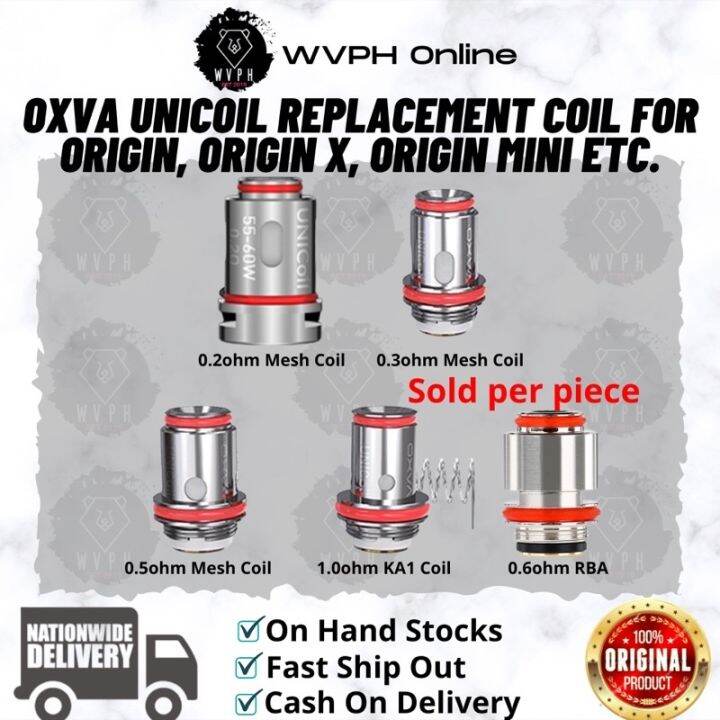 HOT •Authentic• OXVA UNICOIL REPLACEMENT COIL for origin origin x ...