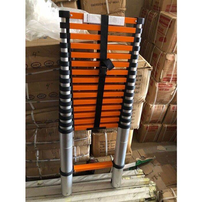 Tangga Teleskopik 6 Meter Single Telescopic Ladder 6 Meter Aluminium ...