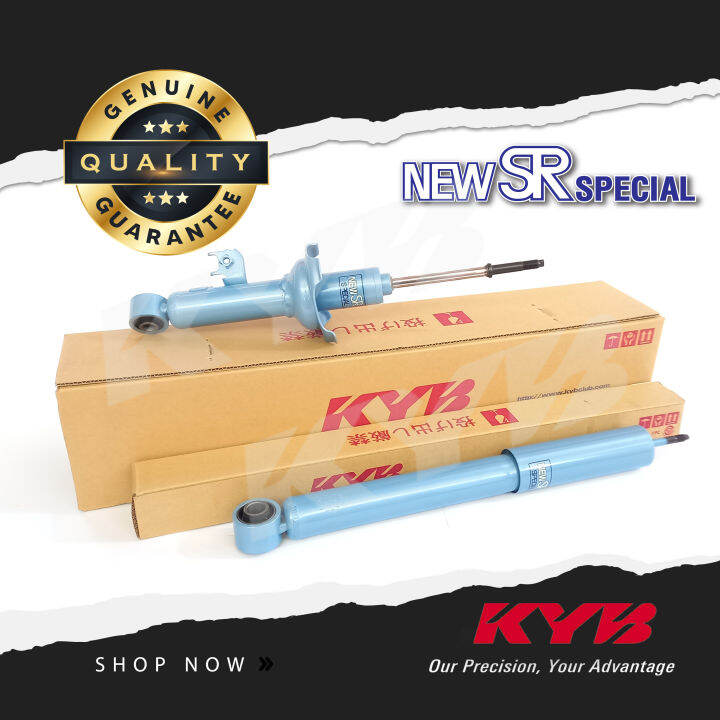 KYB (SET) New SR Shock Absorber for Toyota Innova 2nd Gen 2016-Up ...