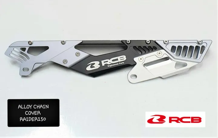 RCB Alloy Chain Cover Raider150 - Titanium | Lazada PH