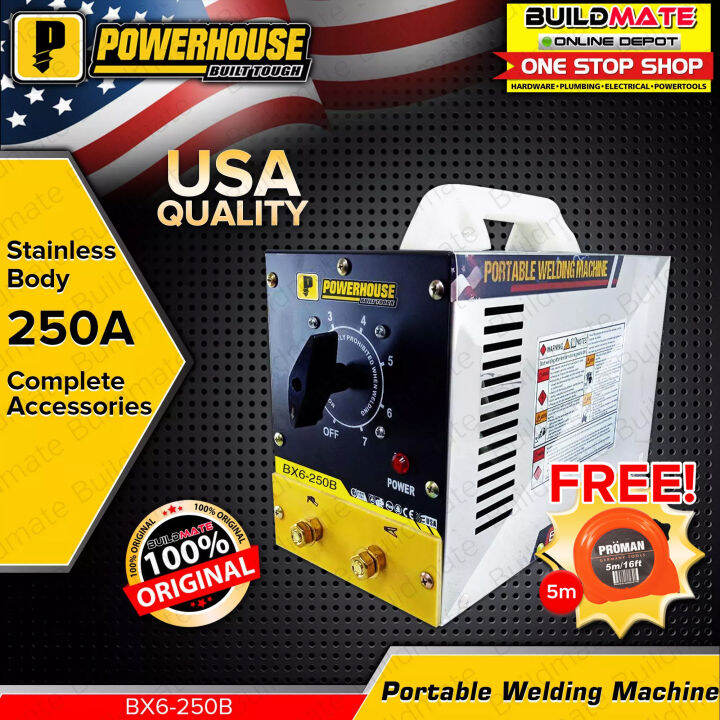 POWERHOUSE BX6-250B Portable Welding Machine Stainless Body 250A ...