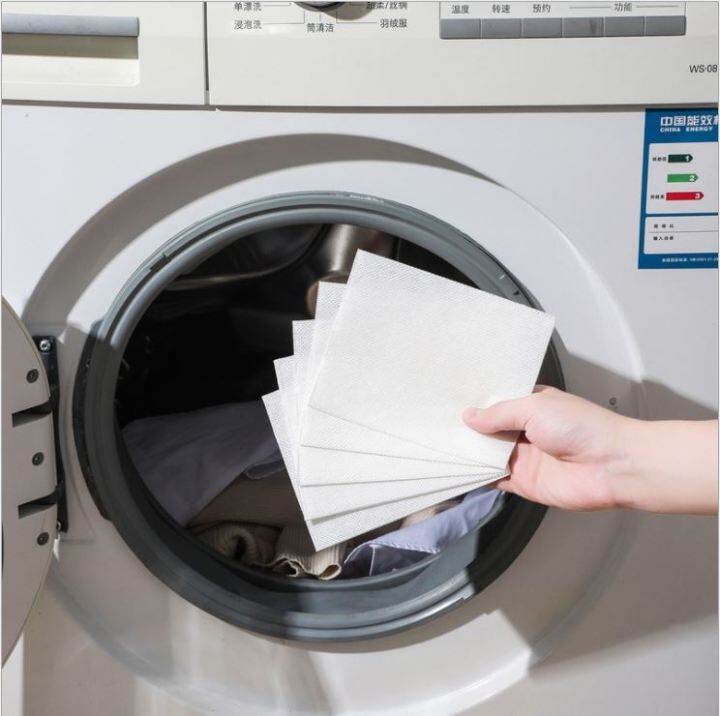 MY【Ready Stock】 Anti-staining Laundry Film/Sheet/Paper Color Absorption ...