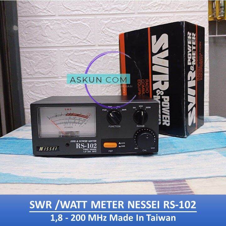 Rs-50m Digital Marine Vhf Swr/watt Meter 155-158mhz Volt NISSEI RS-50 ...
