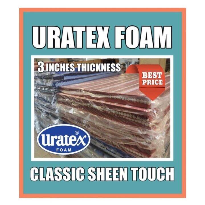 【hot Sales♡】 Uratex Foam 3 inches Thickness (METRO MANILA ONLY/MESSAGE ...