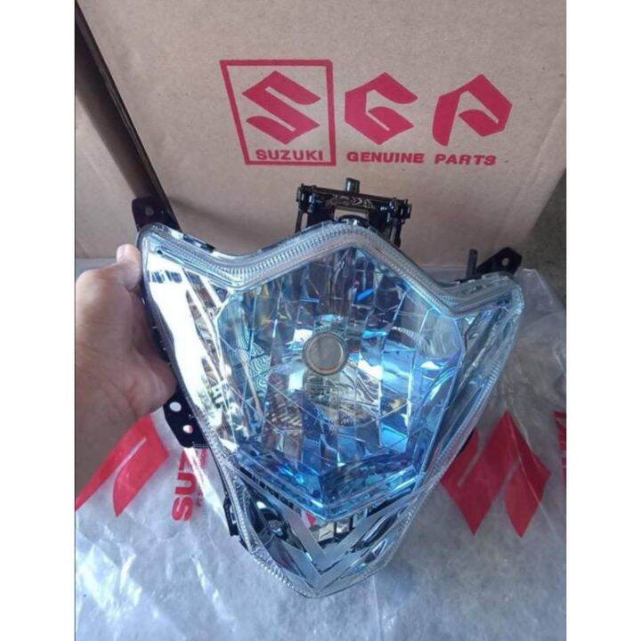 SUZUKI RAIDER 150 HEADLIGHT UNIT BLUISH REBORN | Lazada PH
