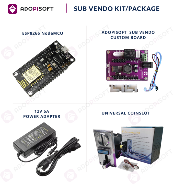 ADOPISOFT | Wireless Sub Vendo Kit | Lazada PH