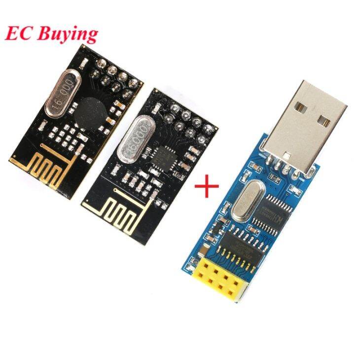 CH340 CH340T NRF24L01 USB to Serial Port Board 2.4G Antenna NRF24L01 ...