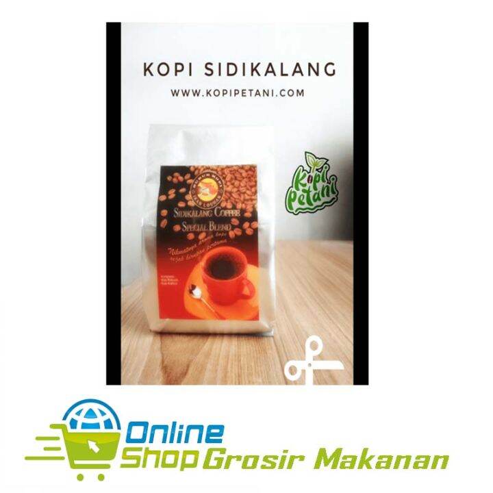 Kopi Lokal - Kopi Hitam - Kopi Sidikalang Asli Special Blend Bubuk ...
