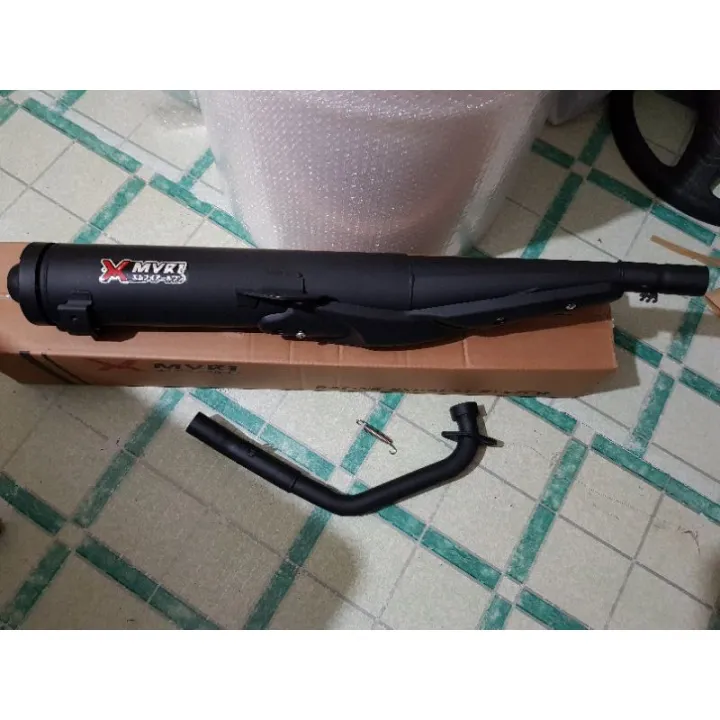 mvr1 pipe racing exhaust system for Sniper mxclassic 135 | Lazada PH