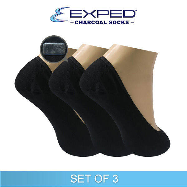 Exped Ladies Casual Cotton Seamless Heel Gel Foot Cover 480931 Set of 3 ...