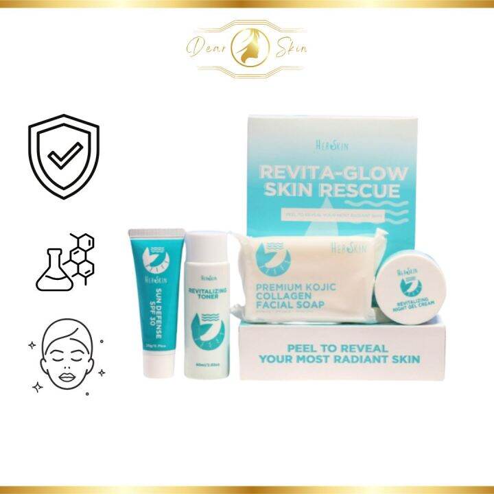 HerSkin RevitaGlow Skin Rescue Kit Her Skin Revita-glow Kiy by Kath ...