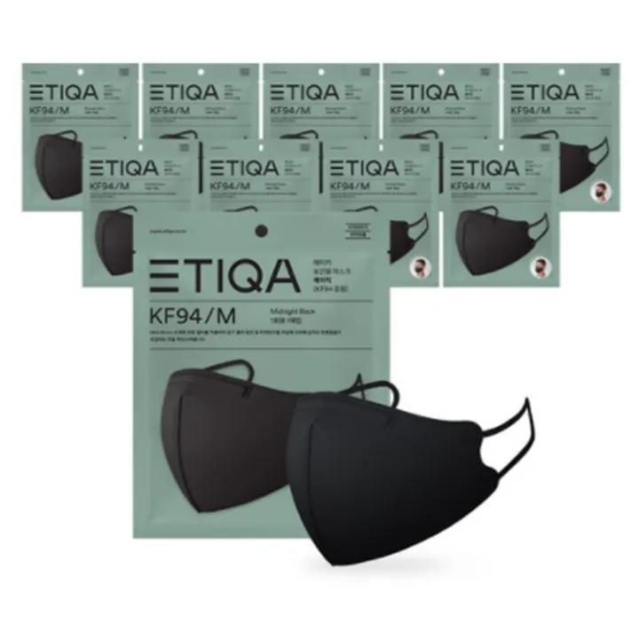 [ETIQA] Disposable Face KF94 Premium High Quality Korean Mask, 3D ...