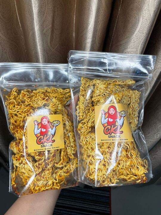 CKL SNACK - Mie Kriting kering Pedas 500gr / Mie Kremes / Mie kering ...