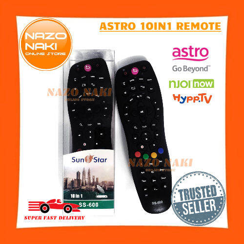 Astro Remote 10in1 Astro/nJOI/Byond/Happytv/Dvbs2/Dvb | Lazada