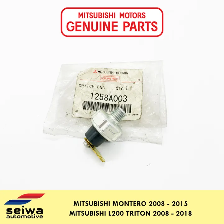 Mitsubishi Montero 2008 - 2015 Engine Oil Pressure Switch - Genuine ...