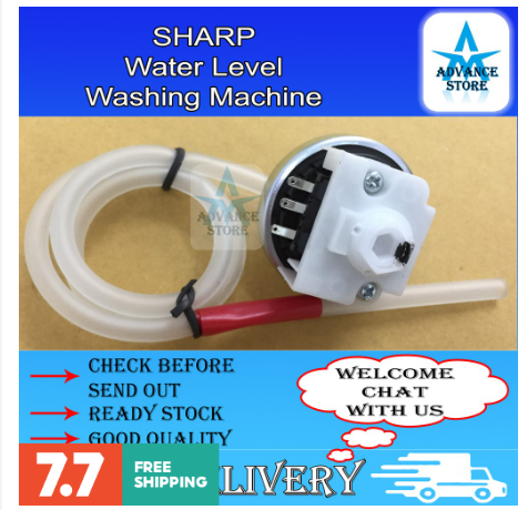 ES718X/ES818X/ES858X/ES919X Sharp water level/pressure switch Washing ...