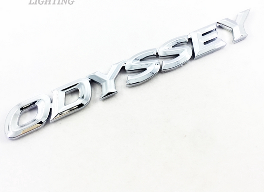 โลโก้ฮอนด้า ออดิสเซ่ ODYSSEY Letter Logo Car Auto Rear Trunk Lid Emblem ...
