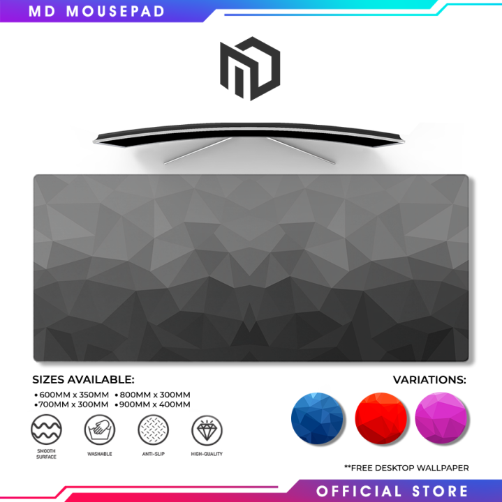 MD Mousepad | Geometric | Extended Mousepad | Large Gaming Mousepad ...