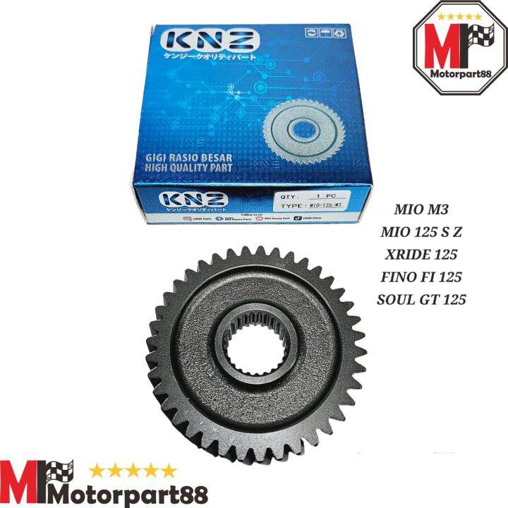 GIGI RASIO BESAR M3 MIO SOUL GT 125 FINO 125 XRIDE 125 KNZ | Lazada ...