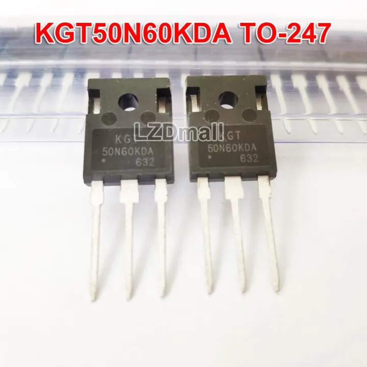 2ชิ้น KGT50N60KDA ไป-247 KGT 50N60KDA 50N60 KDA 50A TO247/600V สวิตช์ความเร็วสูง IGBT ...