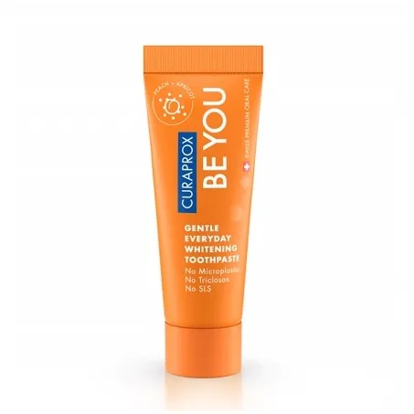 Curaprox Be You Whitening Toothpaste with Fluoride 10ml Travel Size Set ...