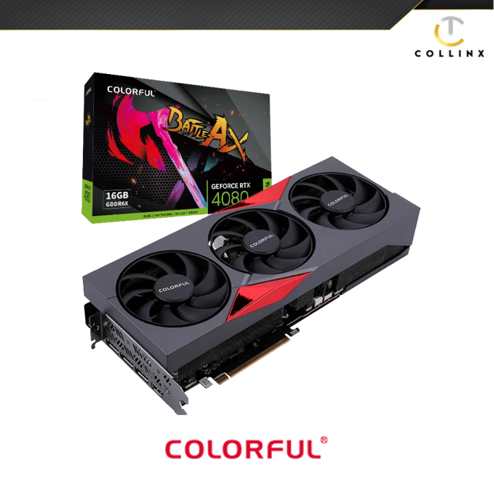 RTX 4080 Colorful NB-V New Battle-AX Graphics Card | Menacing Luxury ...