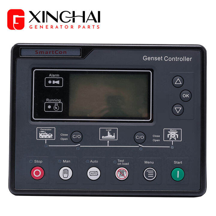 SL6120 AMF Diesel Generator Set Controller LCD Automatic start genset ...