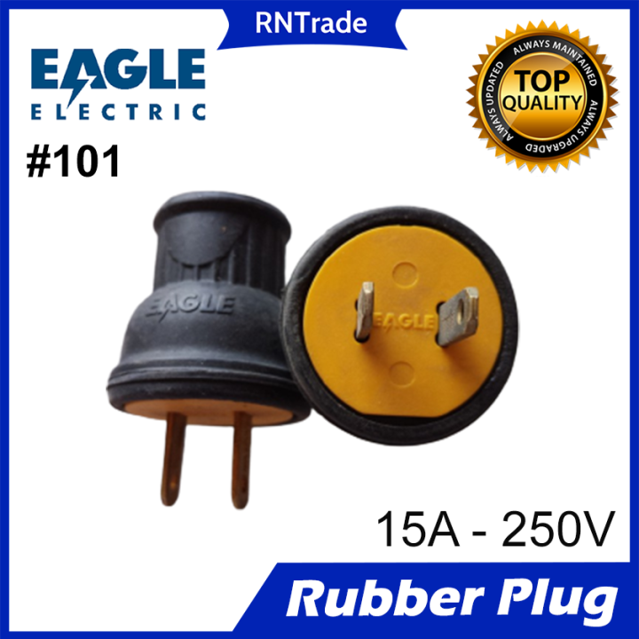 EAGLE ELECTRIC - Rubber Plug Heavy Duty Cat. No. 101 | Lazada PH