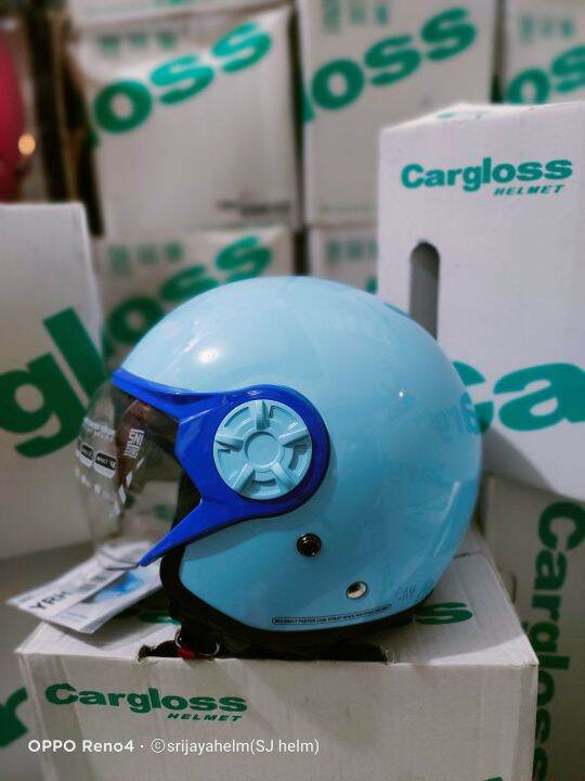 HELM CARGLOSS YRH BLUE HIJAB ORIGINAL | Lazada Indonesia