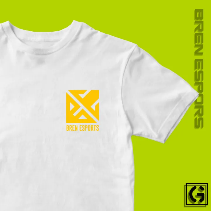 GAMING SHIRT- BREN ESPORTS POCKETSIZE LOGO | Lazada PH