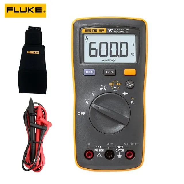 FLUKE Digital Multimeter F18B + F17B + F15B + ช่างไฟฟ้าซ่อมรถยนต์ความ ...