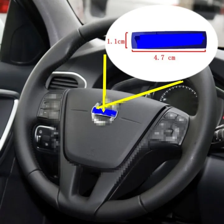 Original Car Logo Letter Stickers Steering Wheel Label Gear Logo For ...