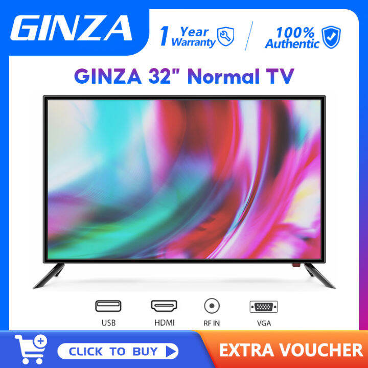 GINZA 32 INCH Led TV Ultra-slim TV Sale Flatscreen 32 inch | Lazada PH