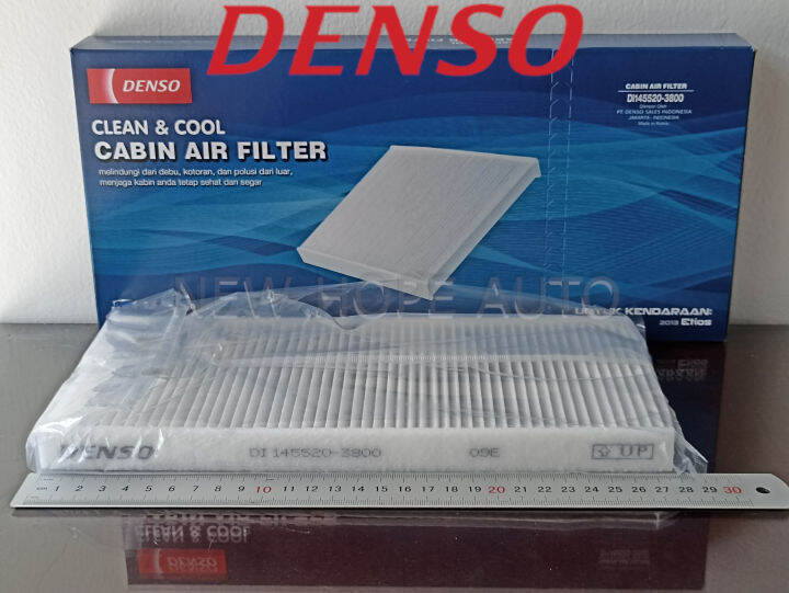 Saringan Kabin DENSO 3800 AC Cabin Air Filter Udara Toyota Etios Valco ...