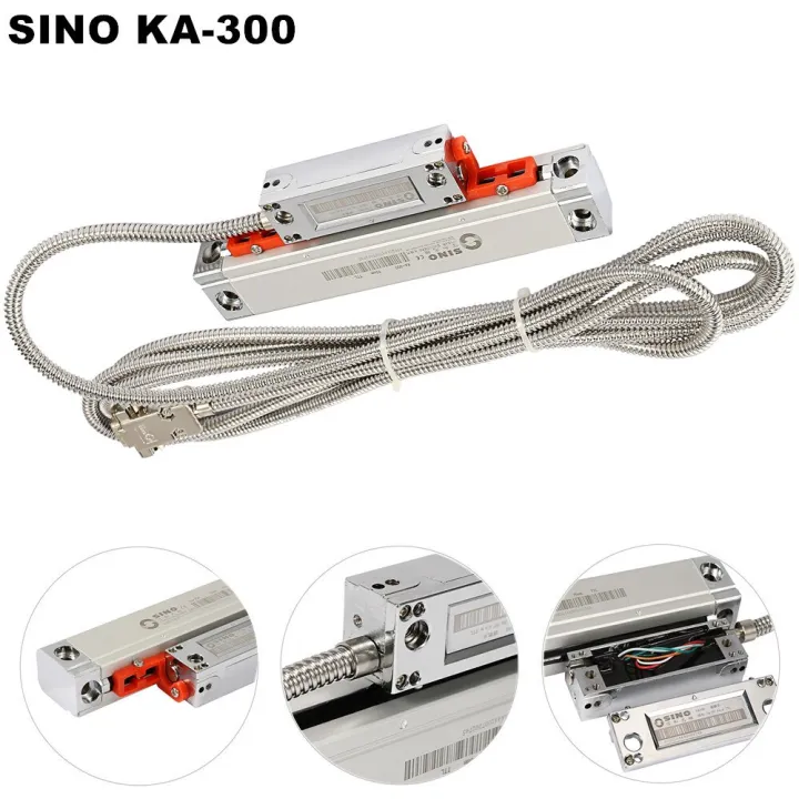 SINO KA-300 DRO Linear Glass Scale KA300 70Mm 120Mm 170Mm 220Mm 270Mm 0 ...
