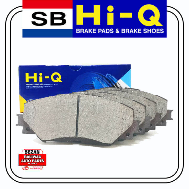 HI-Q TOYOTA COROLLA ALTIS 2008-2018 FRONT BRAKE PAD SET SP2093 | Lazada PH