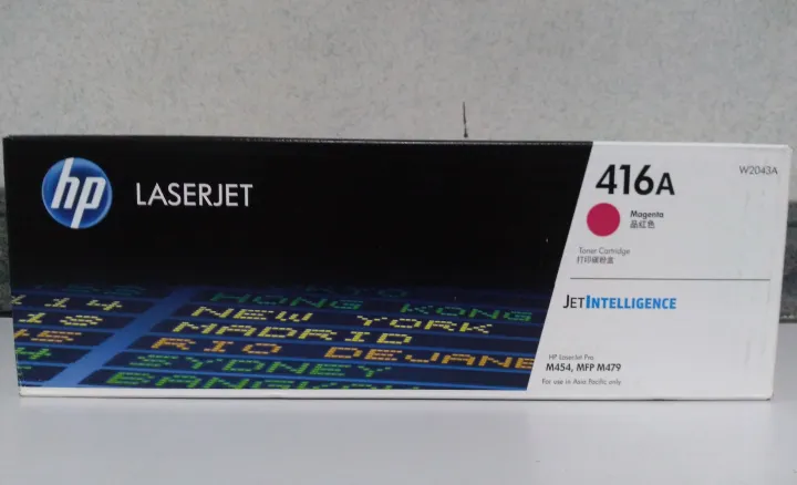 HP Laserjet 416A Magenta Original Toner Cartridge W2043A | Lazada PH