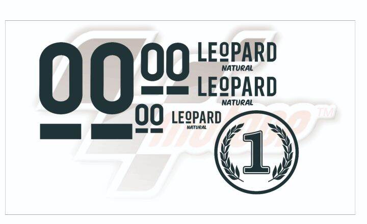 Stiker leopard | Stiker helm Leopard | Lazada Indonesia