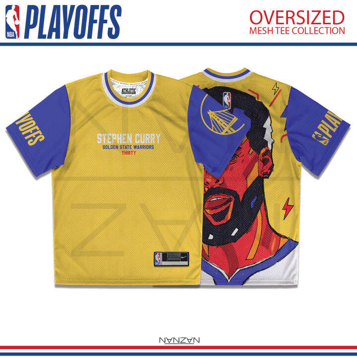 Nanzan NBA Oversized Mesh Tee Stephen Curry Golden State Warriors ...