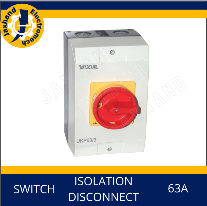 Isolation Disconnect Switch 63A, 3-Poles Model: UKP-63A | Lazada PH
