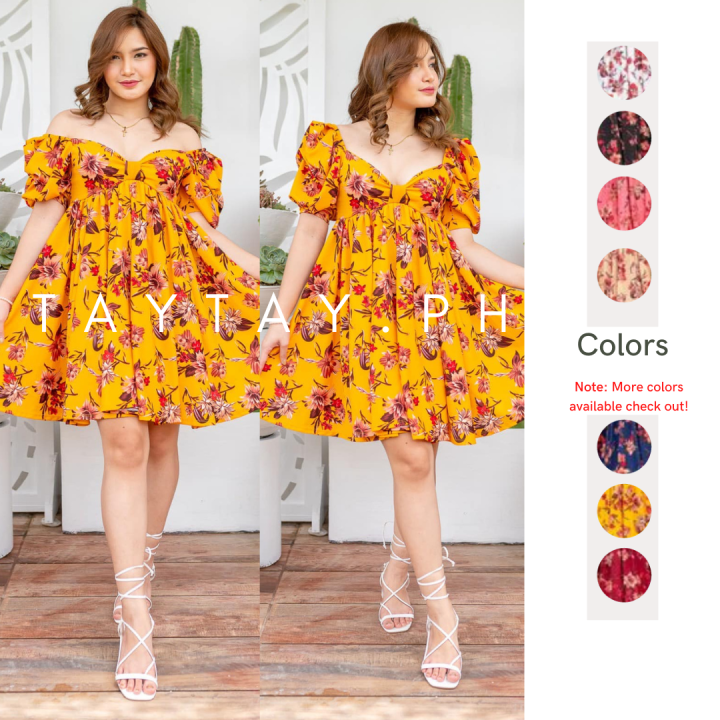 Taytay.PH VENICE SUMMER DRESS REGULAR S-L | Lazada PH