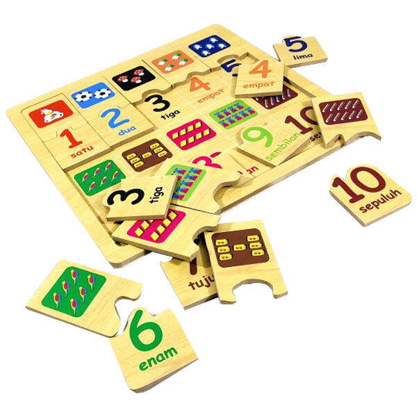Puzzle Angka dan Berhitung | Lazada Indonesia