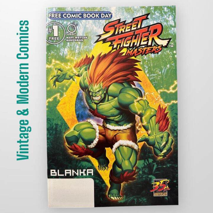 Street Fighter Masters Blanka FCBD 1 Published May 2022 by Udon ...