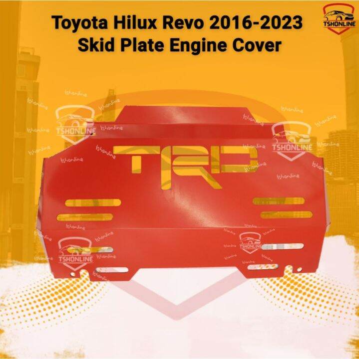 Toyota Hilux Revo stone guard enjin cover enjin Skid plate red /Rocco ...
