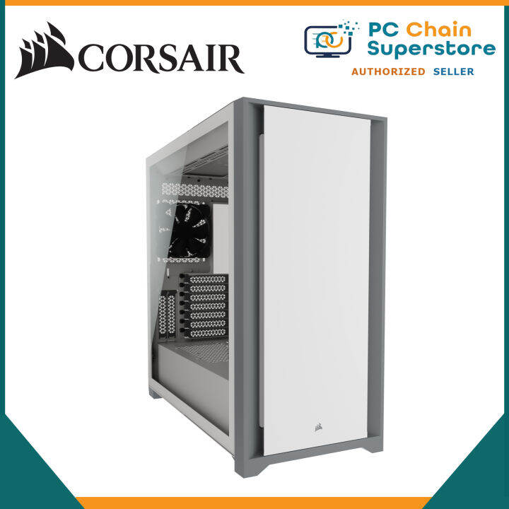 Corsair 5000D Tempered Glass Mid-Tower ATX PC Desktop Gaming Case ...