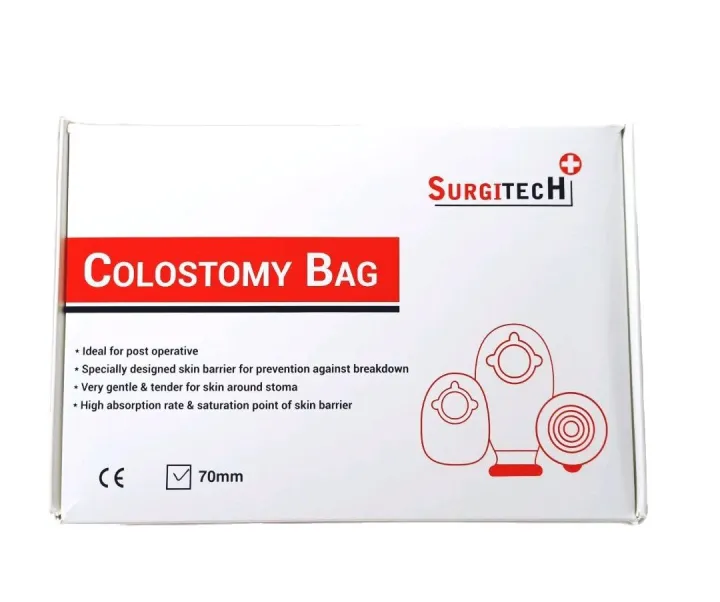 Surgitech Colostomy Bag 70mm Disposable (10Sets/Box's) | Lazada PH