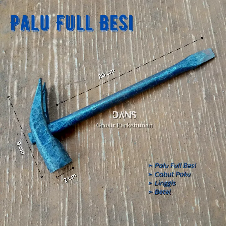 Palu Baja Full Multifungsi - Palu Kambing Linggis Gagang Besi - Palu ...